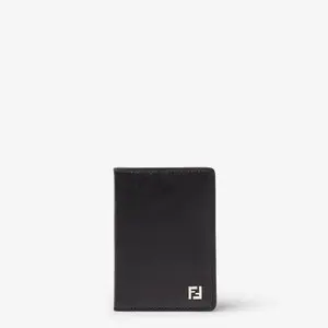 Fendi Ff Squared Card Holder - Black