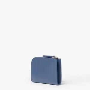 Fendi Ff Card Case Pouch - Light Blue