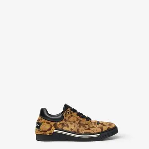 Fendi Fender Trainers - Brown