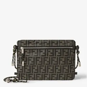 Fendi Ff Light Pouch Medium - Brown