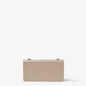 Fendi Peekaboo Wallet With Strap - Grey