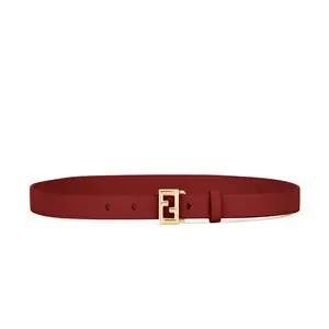 Fendi FF Belt Red