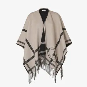 Fendi Selleria Poncho - Grey