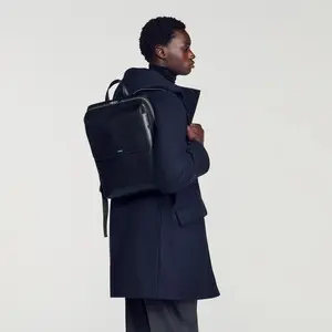 Sandro Reconstituted Leather Rucksack
