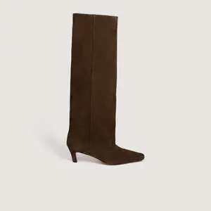 Sandro Tall Suede Boots