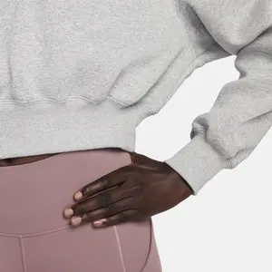 Nike Sportswear Phoenix Fleece Cropped V-neck Top