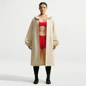 Nike Skims Crunchy Nylon Hooded Parka
