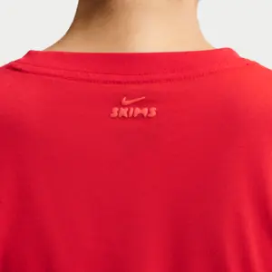 Nike Skims Performance Cotton Blend Short-sleeve Top