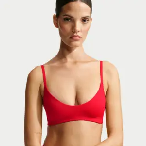 Nike Skims Matte Micro-scoop Bra - Red