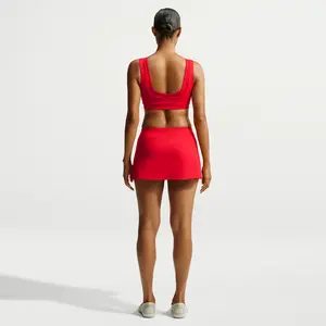 Nike Skims Matte Double-strap Scoop Bra