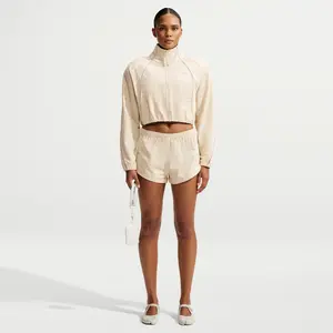 Nike Skims Crunchy Nylon Cropped Jacket