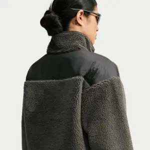 Nike Skims Sherpa Oversized 3/4-zip Jacket