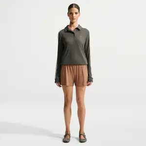 Nike Skims Stretch Knit 5" Shorts - Brown