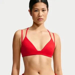 Nike Skims Matte Double-strap Triangle Bra - Red