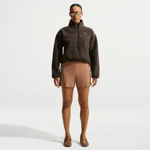 Nike Skims Sherpa Oversized 3/4-zip Jacket