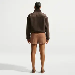 Nike Skims Sherpa Oversized 3/4-zip Jacket
