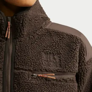 Nike Skims Sherpa Oversized 3/4-zip Jacket
