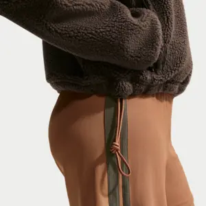 Nike Skims Sherpa Oversized 3/4-zip Jacket