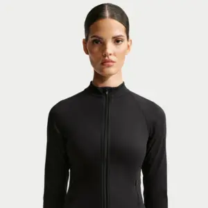 Nike Skims Matte Mock-neck Full-zip Jacket - Black