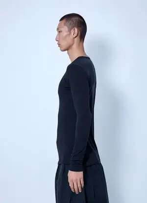 ENTIRE STUDIOS Sheer Long Sleeve Top