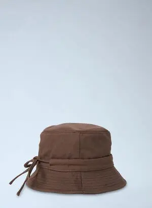 Jacquemus Le Bob Gadjo Bucket Hat - Brown