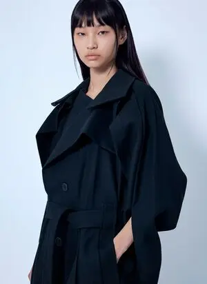 Issey Miyake Calligraph Trench Coat