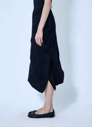 Issey Miyake Kone Kone Midi Skirt