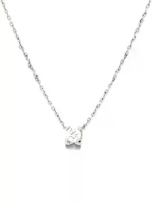 Cartier C De 18k White Gold And Diamond 0.20-0.29ct Necklace