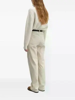 DUNST Ribbed-knit Button-up Sweater