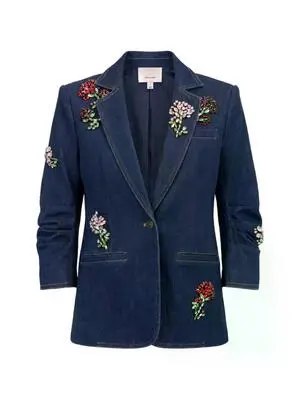 Cinq À Sept Khloe Rhinestone-embellished Blazer