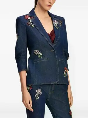 Cinq À Sept Khloe Rhinestone-embellished Blazer