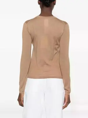 Max Mara Crew-neck Long-sleeve Sweater
