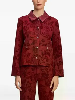 Cinq À Sept Dalton Floral-print Jacket