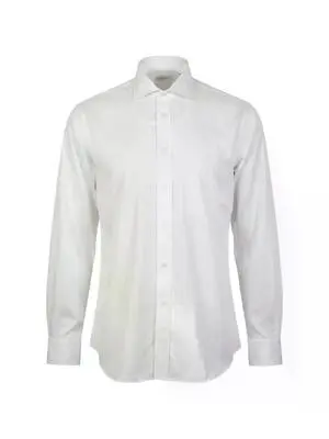 Brunello Cucinelli Garment-dyed Shirt - White