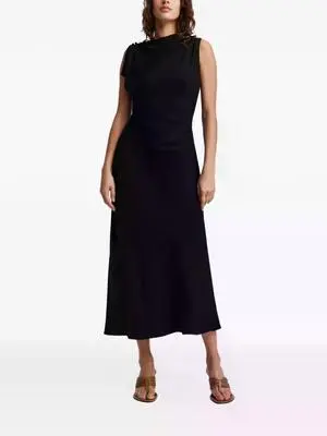 Anna Quan Charlie Draped-detail Midi Dress