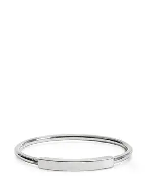 Monica Vinader Mv Linear™ Bold Bangle - Silver