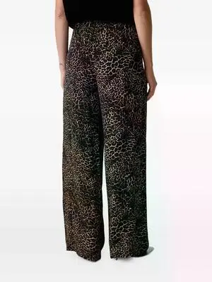 SILVIAN HEACH Leopard-print Palazzo Pants