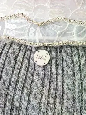 SILVIAN HEACH Cable-knit Embellished Cardigan