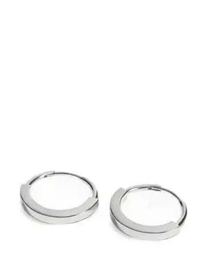 Monica Vinader Mv Linear™ Small Hoop Earrings