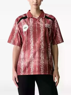 Stine Goya Xumbro Floral-print Polo Shirt