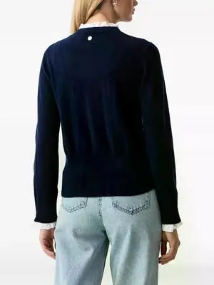 SILVIAN HEACH Ruffle-trim Cardigan