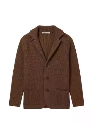 MAURIZIO BALDASSARI Chunky-knit Button-up Cardigan - Brown