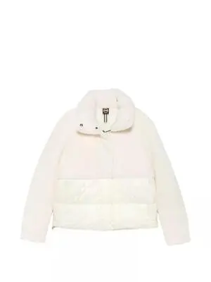 COLMAR Fleece-panelled Quilted Jacket - Neutrals