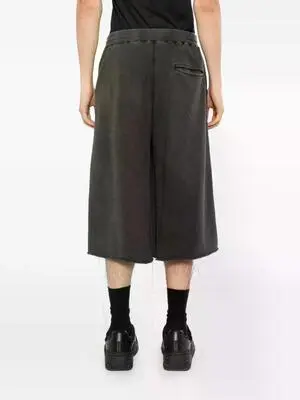 MIDORIKAWA Faded Raw-cut Shorts