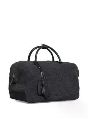 Max Mara Bear-charm Tote Bag - Grey