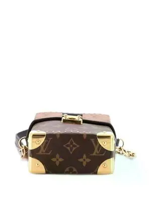 LOUIS VUITTON Camera Box Nm Handbag Studded Reverse Monogram Canvas Crossbody Bag