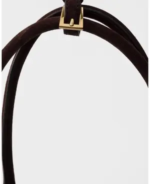 Prada Medium Suede Tote Bag
