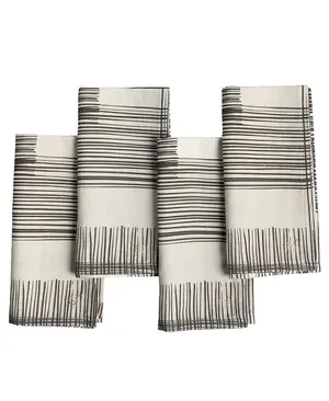 HOUSE OF REVELRY Hard Rock Napkins, Set Of 4