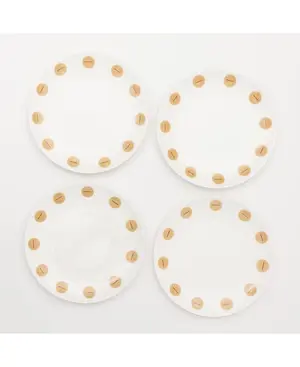 HOUSE OF REVELRY Sunset Strip Bone China Salad Plate, Set Of 4