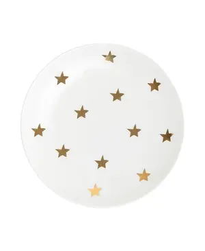 HOUSE OF REVELRY Charmed Star Bone China Salad Plate, Set Of 4 - Multi
